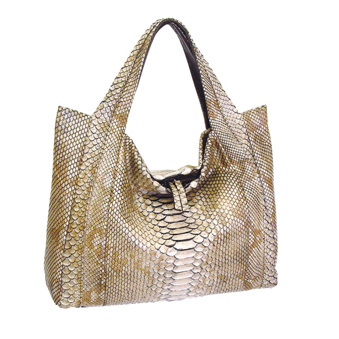 Antique python アンティークパイソン A4トートバッグ – VIA DOAN（ヴィア ドアン）